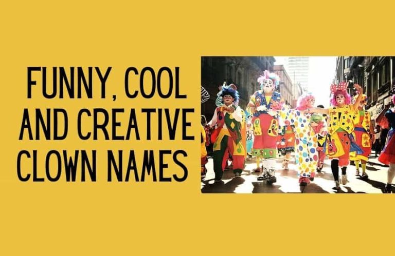 Funny, Cool And Creative Clown Names For Boys And Girls (2023) - Kids ...
